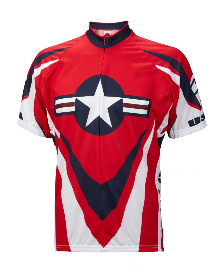 USA Ride Free Mens Cycling Jersey World Jerseys USA Ride Free Mens Cycling Jersey World Jerseys